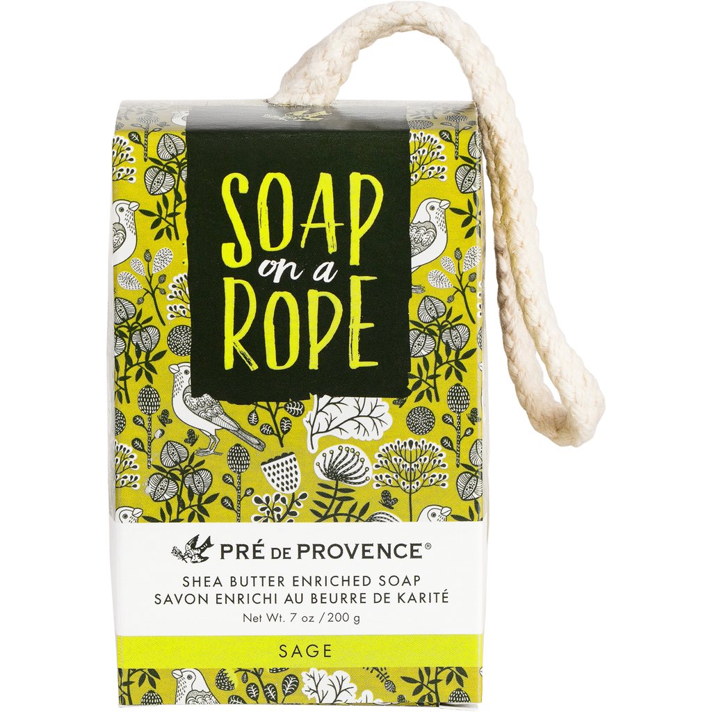 Pre de Provence Soap on Rope 200g - Sage – Notre A Life Less Ordinary